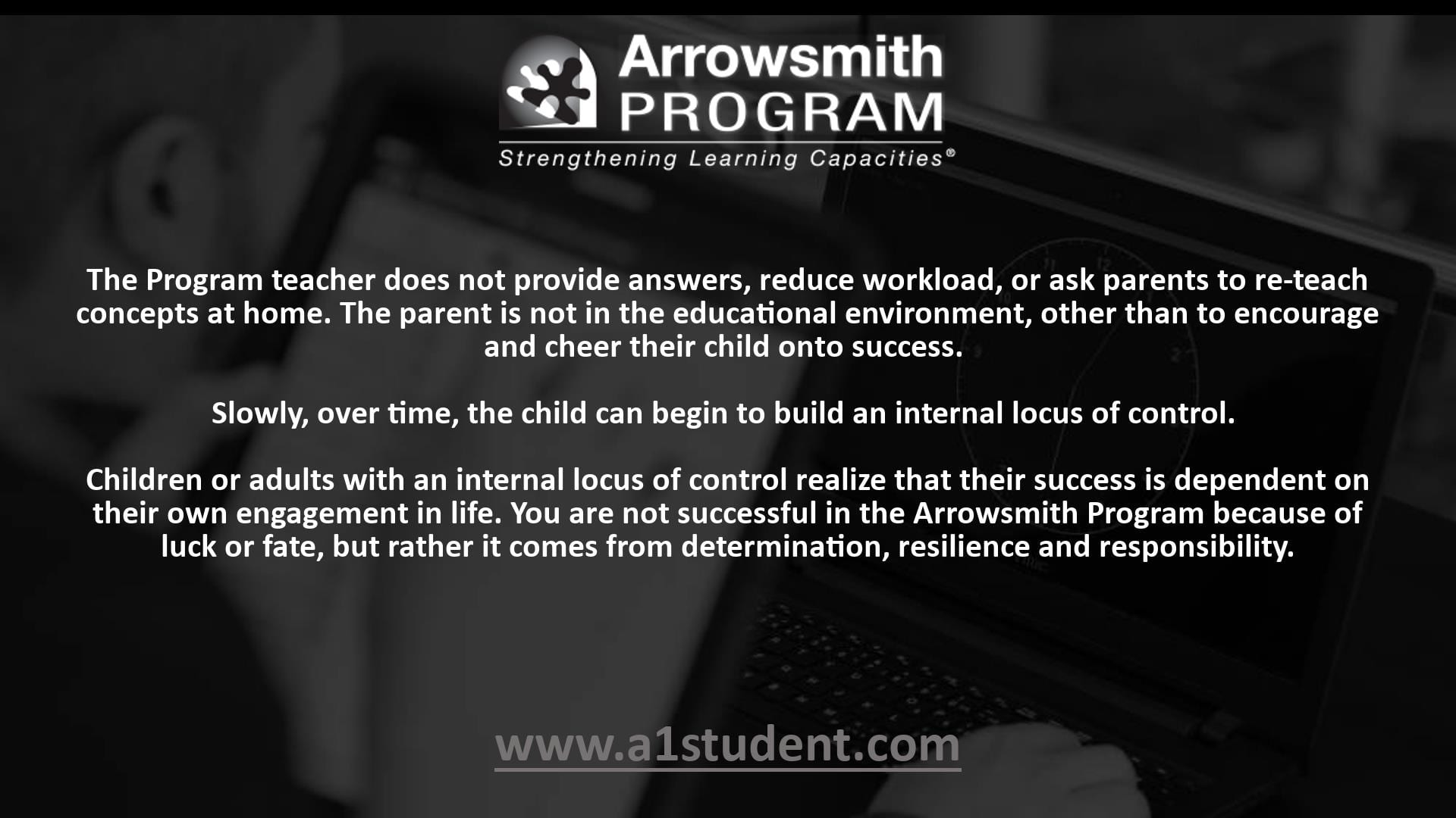 A1 Student | About Us | Arrowsmith Program ABOUT US